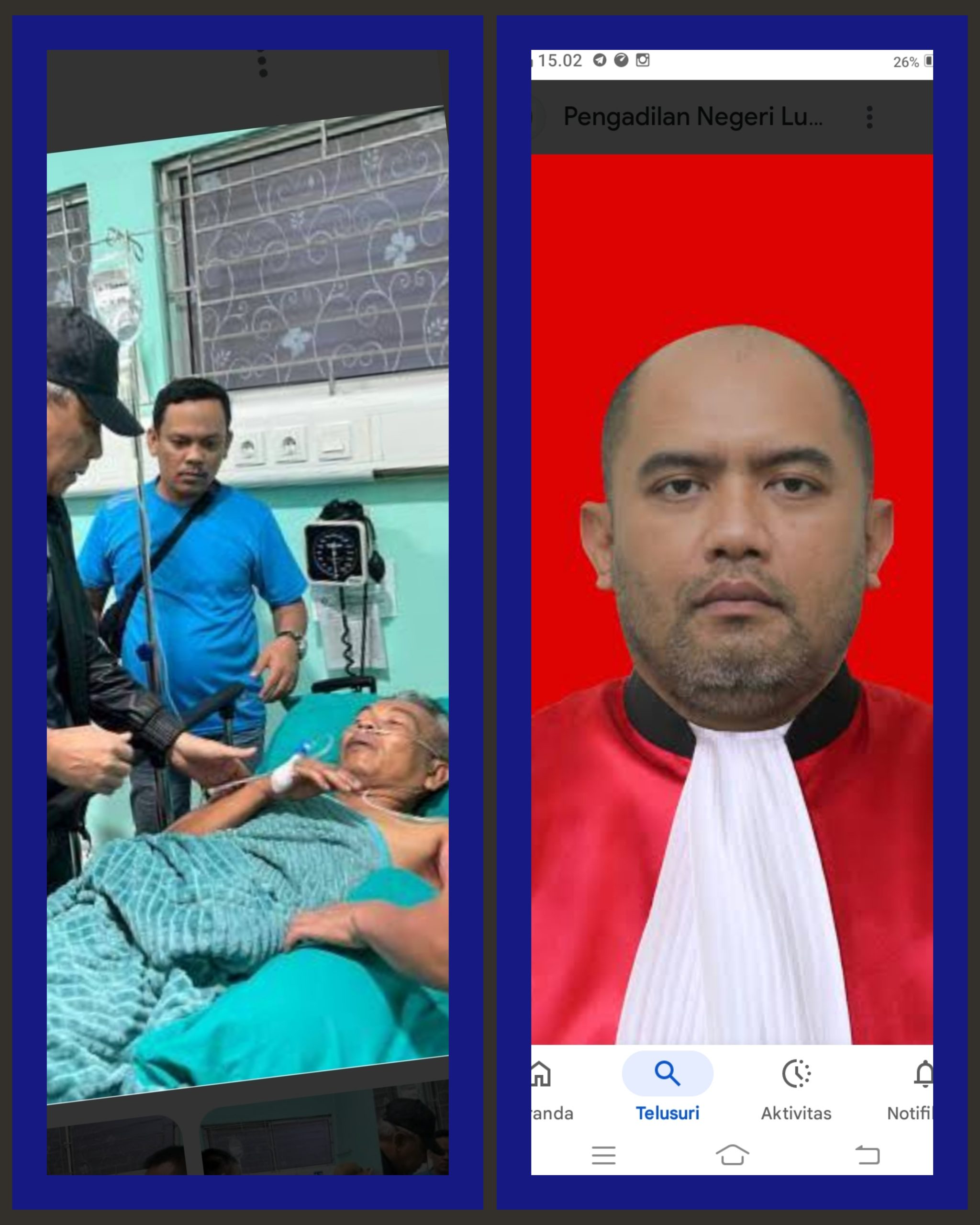 Terkait vonis bebas Edy Suranta Guru singa, Oknum jaksa Kena Bacok ...